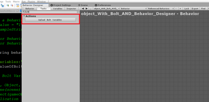 Bolt / Behavior Designer Integration Tutorial – Indie Dragoness